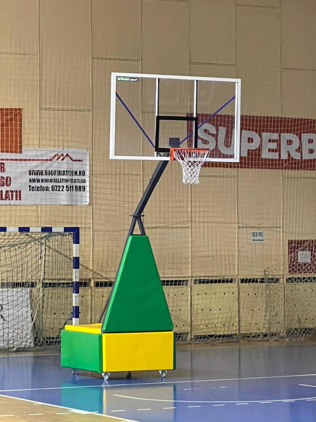 SISTEM BASCHET MOBIL,MODEL ARENA, CU 4 ROTI , COD 109-PROFESIONAL - Artimex