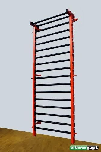 SPALIER METALIC,2.3X0.9 M,PORTOCALIU/NEGRU,CODE 221-METAL/ORANGE - Artimex
