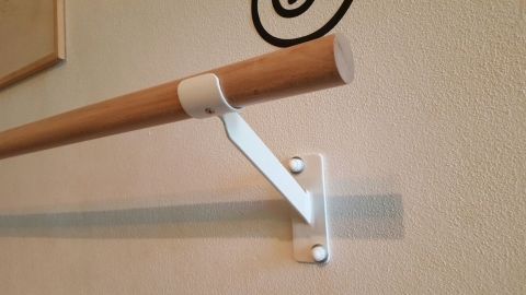 Simple brackets for ballet barres,code 113-simple bracket - Artimex