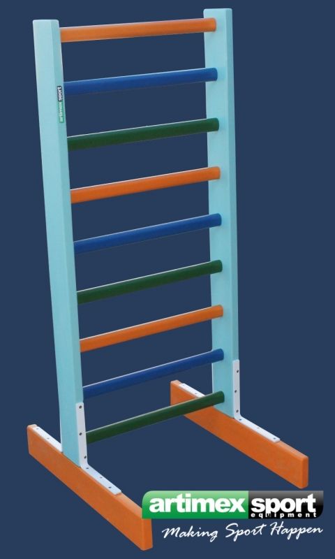 SPALIER COPII PENTRU GIMNASTICA, MULTICOLOR, 1.4X0.6 M, COD 250-COLORAT ...