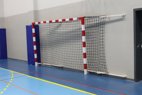 POARTA HANDBAL DIN ALUMINIU,RABATABILA LA PERETE,COD 600-RABATABILA ...