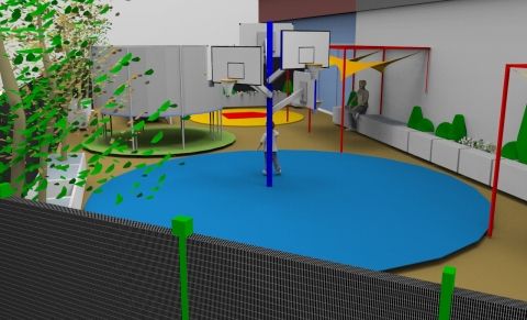 SISTEM BASCHET PENTRU EXTERIOR, MODEL ‘PENTAGON’ – COD 105-PENTAGON ...